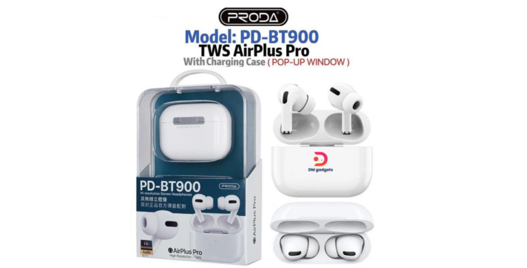 Proda®Airplus Pro PD-BT900 HI Resolution Stereo Headphones - White - DM ...