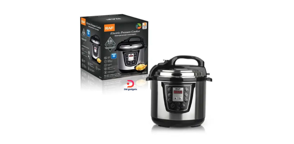 RAF® R.177 Electric Pressure Cooker 6.0L 1000W – Electric Pressure ...